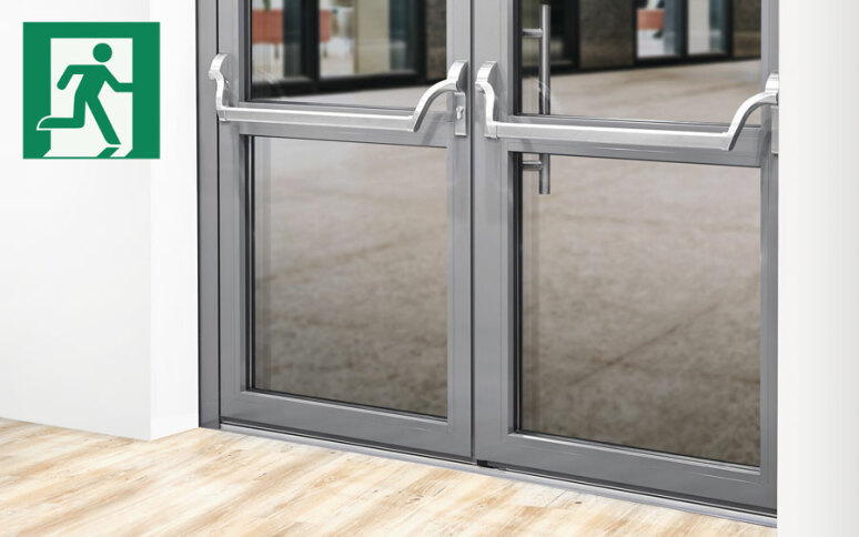 Panic Bars For Double Glass Doors - Glass Door Ideas